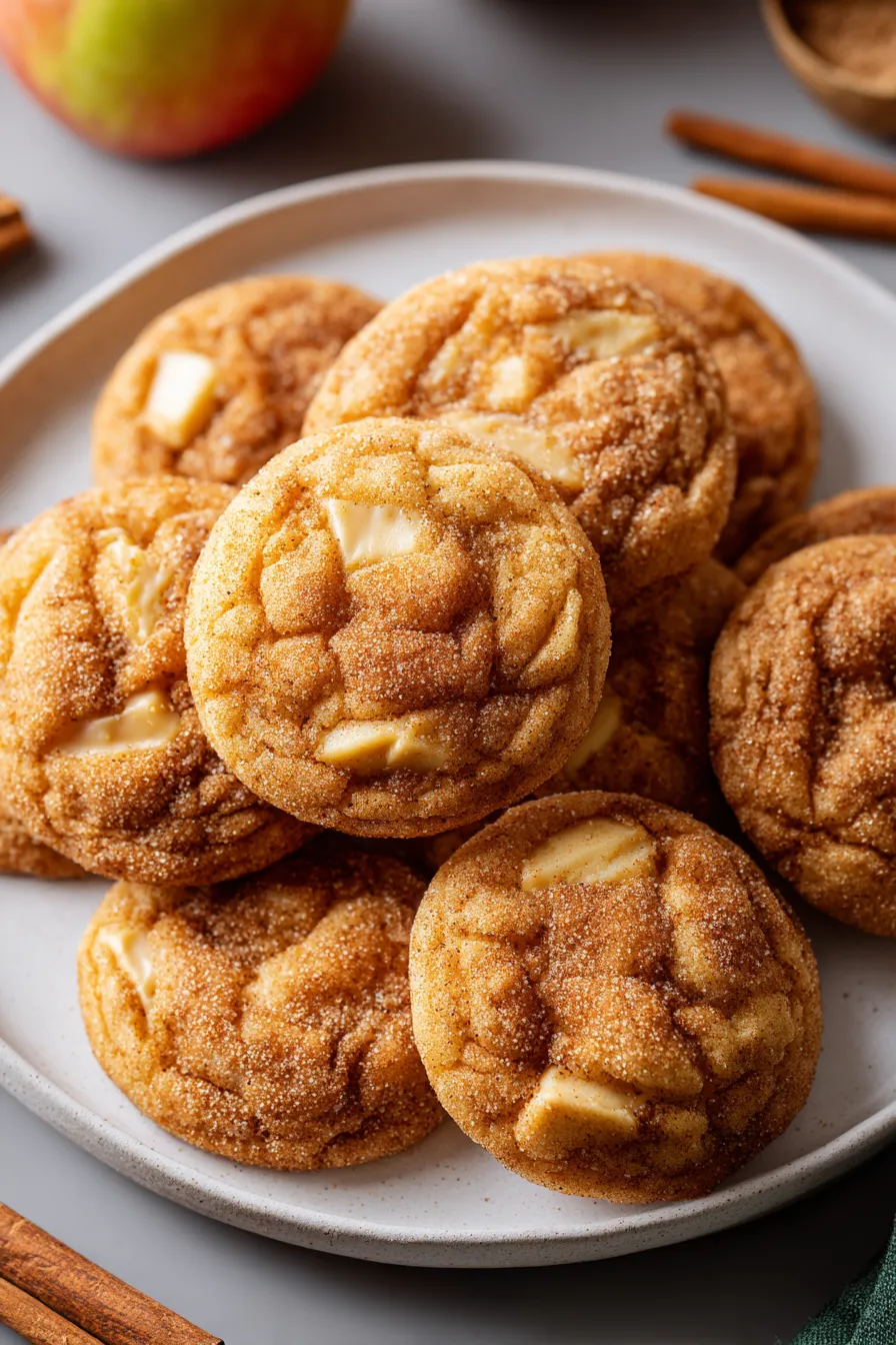 Caramel Apple Snickerdoodles – Yummy Casa