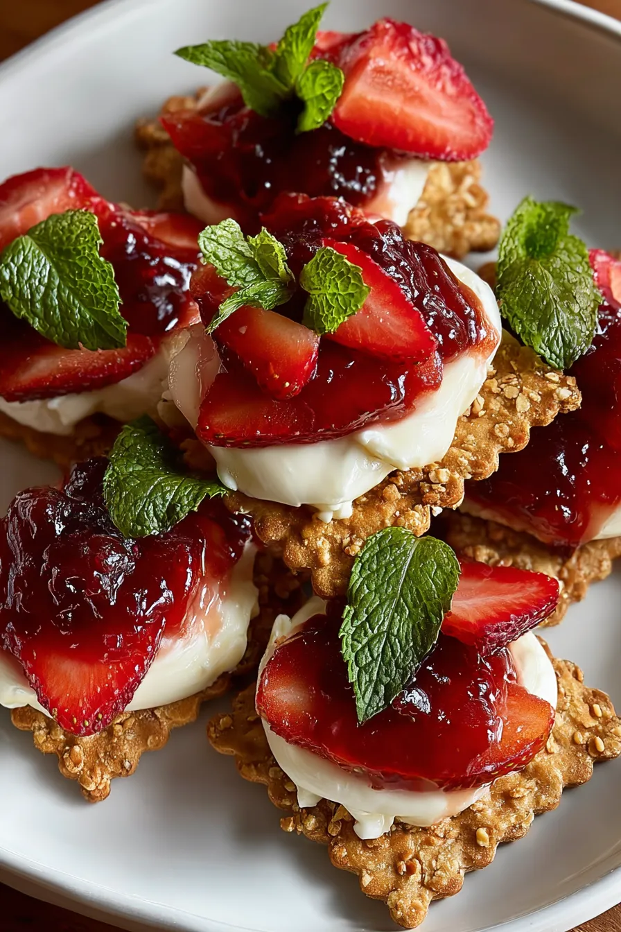 Cream Cheese & Jam Cracker Snacks – Yummy Casa