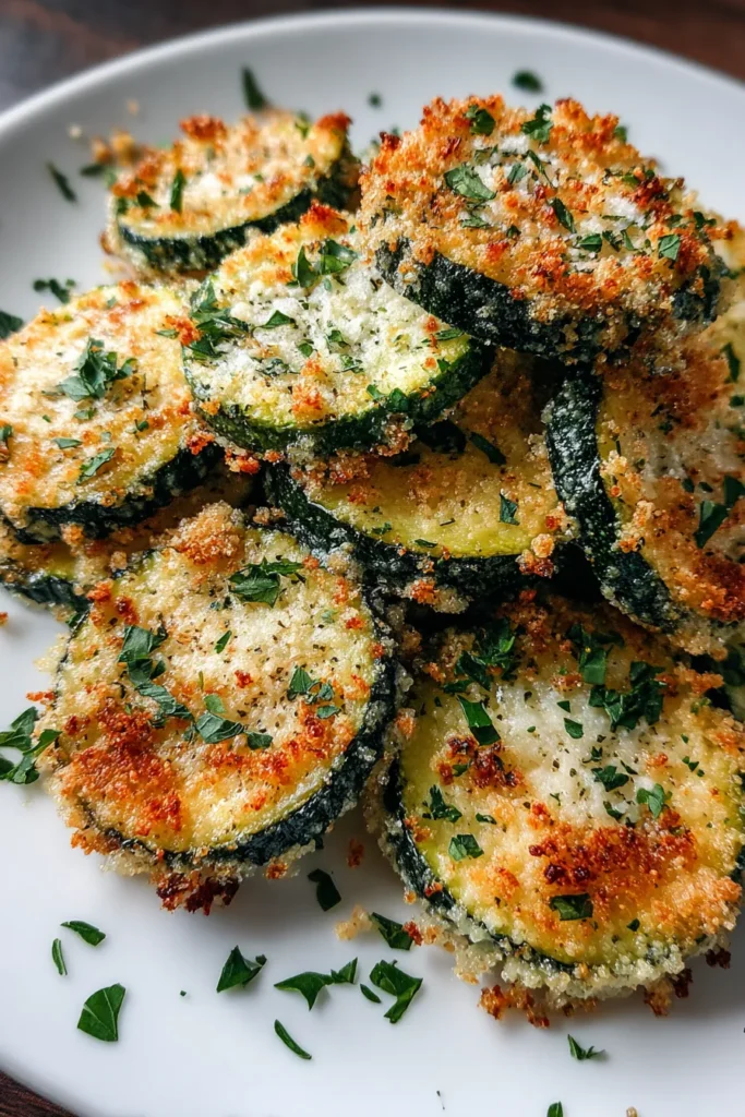 Savory Baked Zucchini Crisp – Yummy Casa