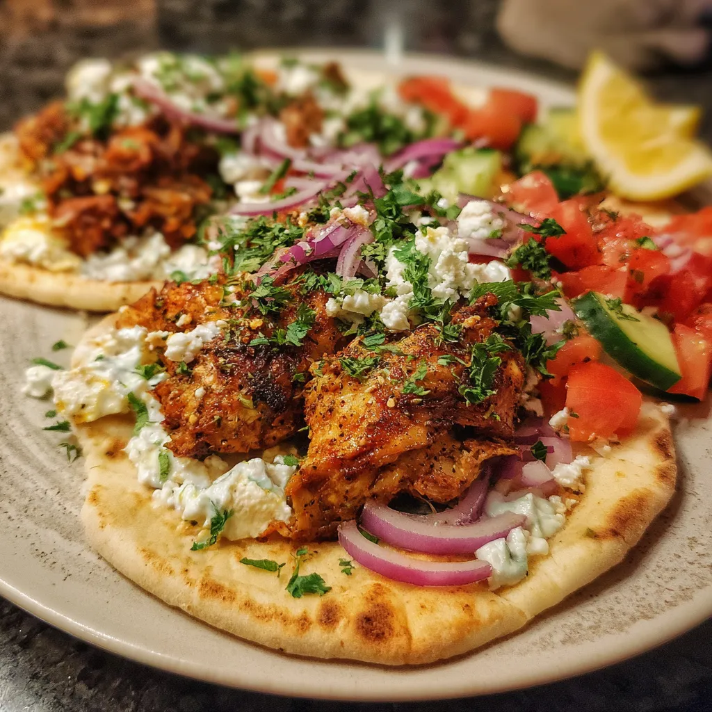 Greek Chicken Gyros – Yummy Casa