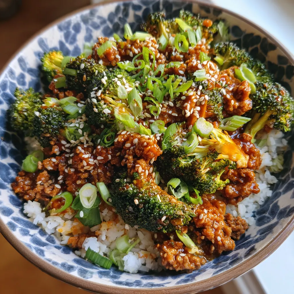 Sweet and Spicy Turkey Broccoli Bowls – Yummy Casa